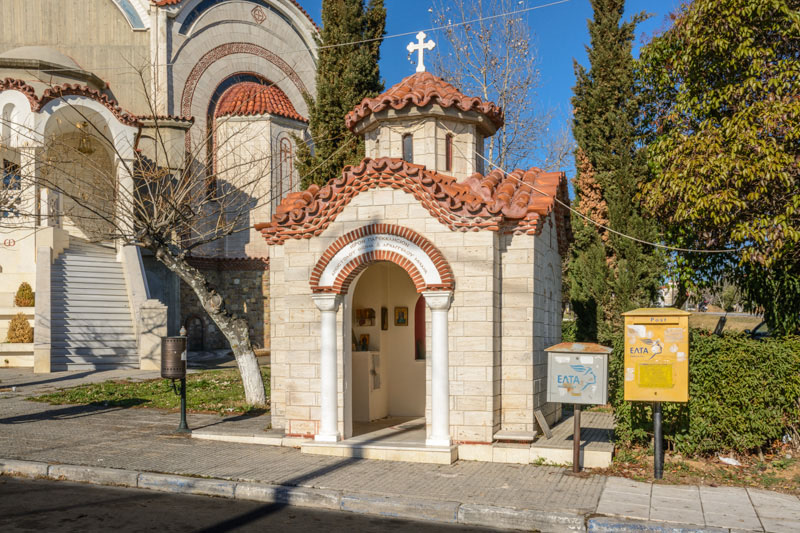 ΕΚΚΛΗΣΑΚΙ ΣΤΟ ΩΡΑΙΟΚΑΣΤΡΟ ΣΤΟΝ Ι.Ν. ΑΓ. ΓΑΛΗΝΗΣ | Batzolis Θυρεός Stone