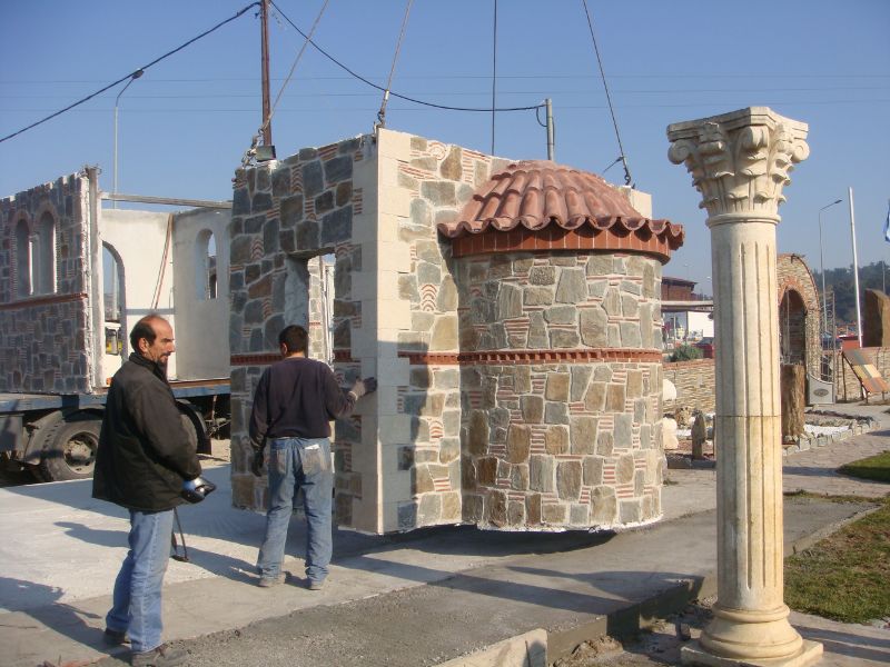 ΠΕΤΡΙΝΗ ΕΚΚΛΗΣΙΑ 60μ² | Batzolis Θυρεός Stone